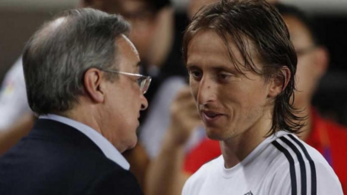 Principio de acuerdo para la renovación de Luka Modric