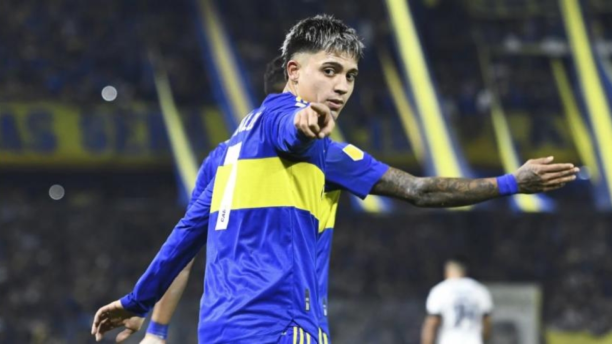 Zeballos, perla de Boca que está en la mira de grandes de Europa